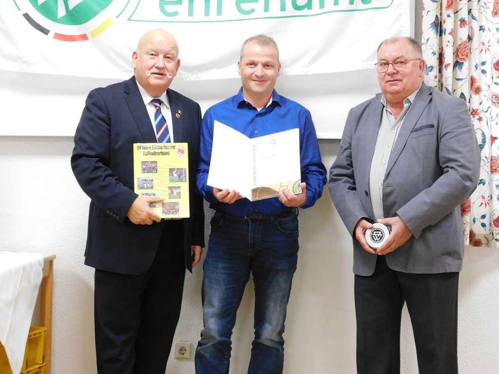 Stephan Maier bei DFB-Aktion zum Ehrenamt geehrt | TuS Oppenau – Fußball